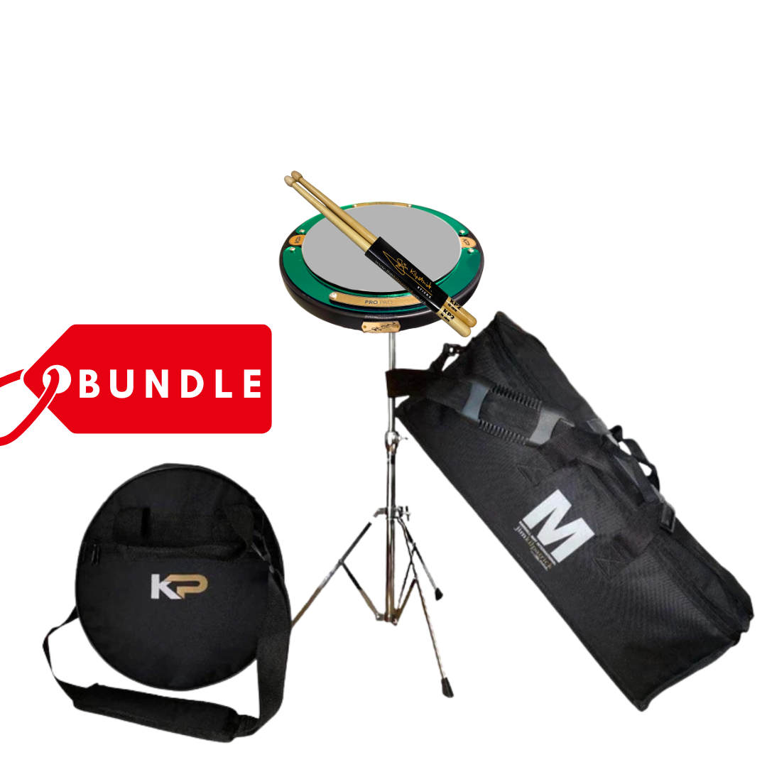Mirrored Green PRO PAD Bundle (Pro Pad / Pad Bag / Lightweight Practic ...